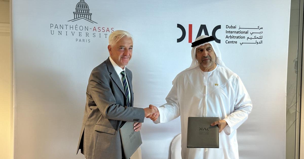 L'université et le Dubai International Arbitration Centre s'associent ...